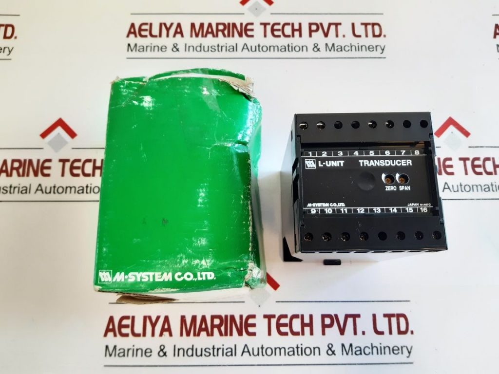 M-SYSTEM LWT-11A0-R/B WATT TRANSDUCER 24V DC - Aeliya Marine