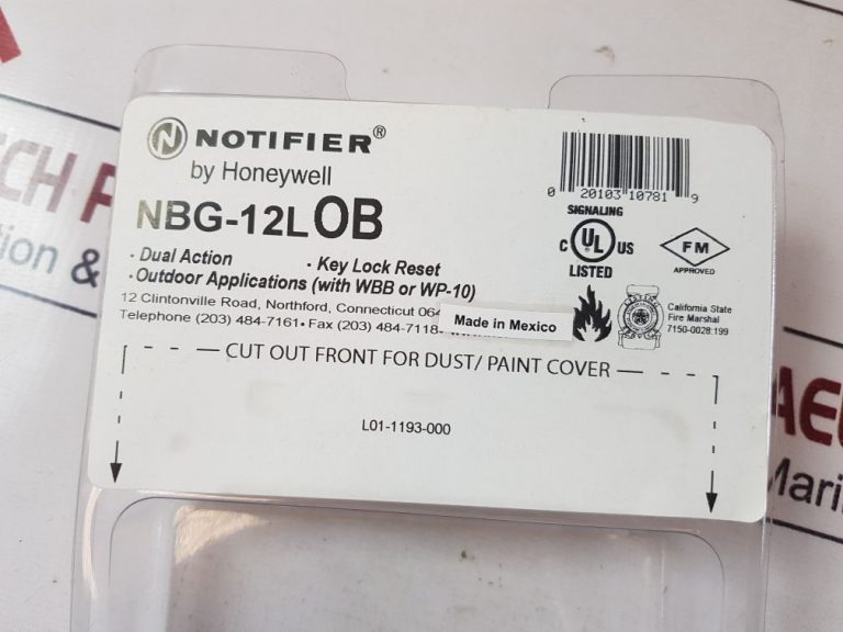 Notifier Nbg-12l Ob Dual Pull Station - Aeliya Marine