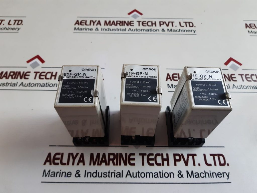 Omron 61f-gp-n Floatless Level Switch 110 Vac - Aeliya Marine