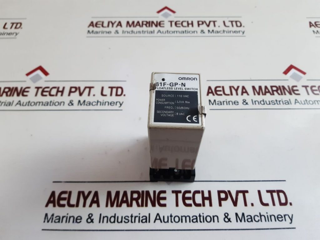 Omron 61f-gp-n Floatless Level Switch 110 Vac - Aeliya Marine