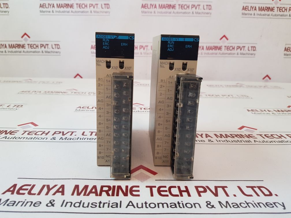 Omron Cs1w- Ad081-v1 Analog Input Module - Aeliya Marine