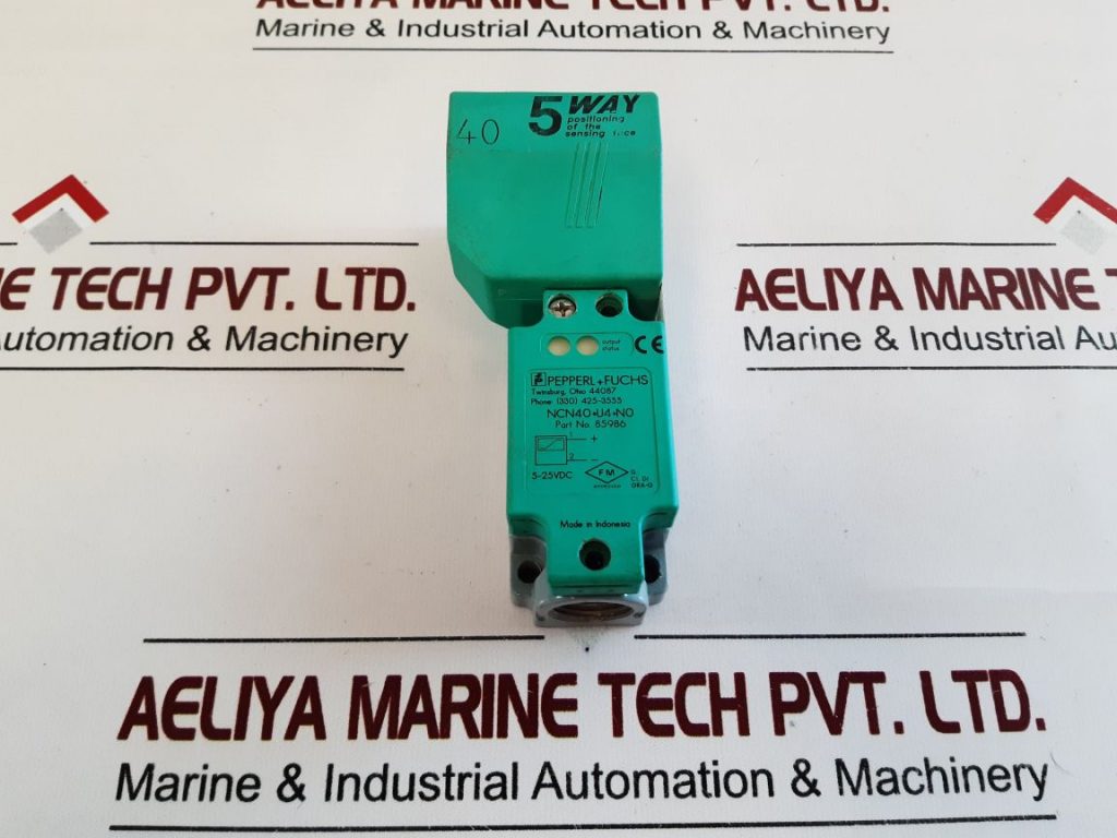 PEPPERL+FUCHS NCN40+U4+N0 PROXIMITY SENSOR 85986 - Aeliya Marine