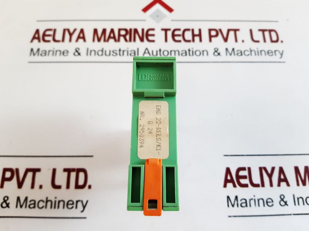 PHOENIX CONTACT EMG 22-RELS/K1 RELAY MODULE - Aeliya Marine Tech