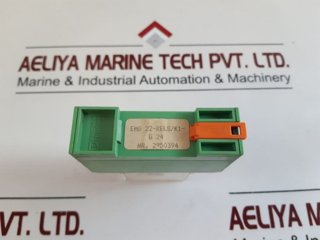 PHOENIX CONTACT EMG 22-RELS/K1 RELAY MODULE - Aeliya Marine