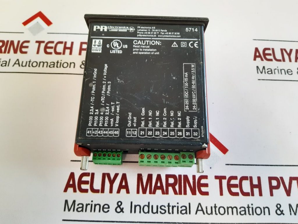 PR ELECTRONICS 5714B PROGRAMMABLE LED INDICATOR - Aeliya Marine