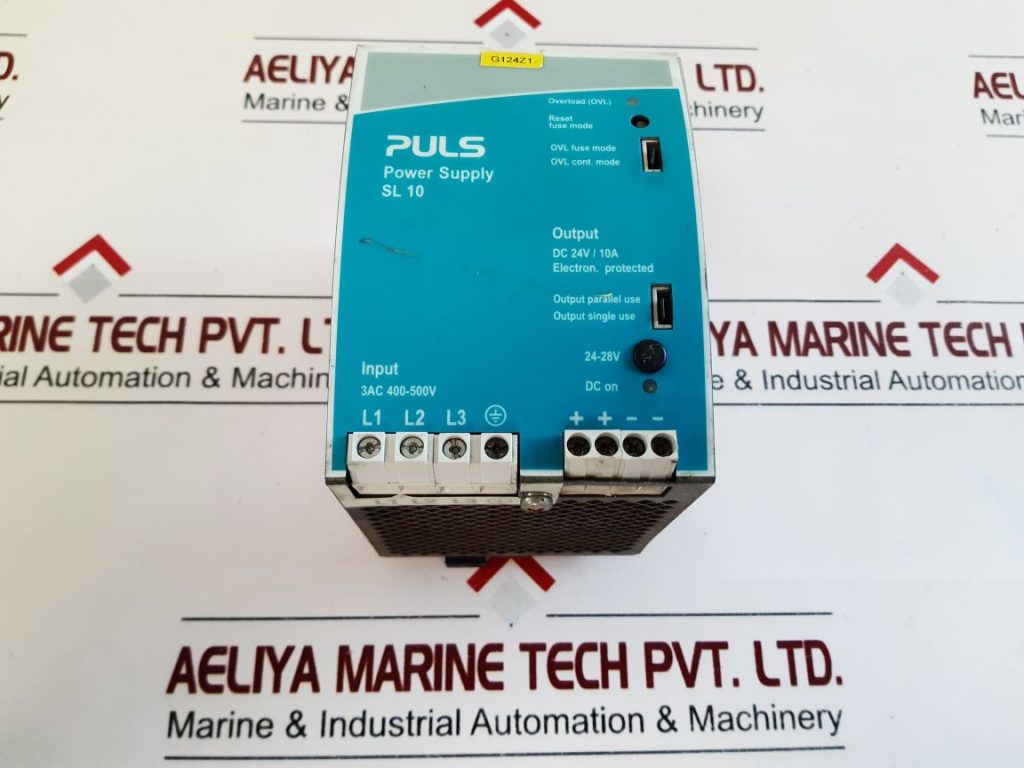 PULS SL10.300 POWER SUPPLY REV B - Aeliya Marine