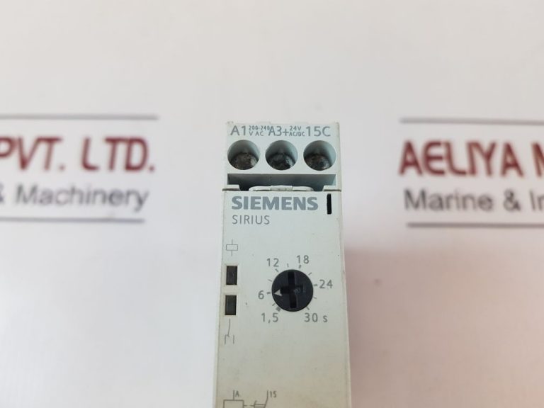 Siemens 3rp1512-1ap30 Time Relay - Aeliya Marine