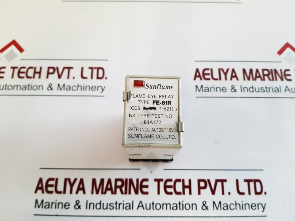 SUNFLAME FE-61R FLAME-EYE RELAY - Aeliya Marine