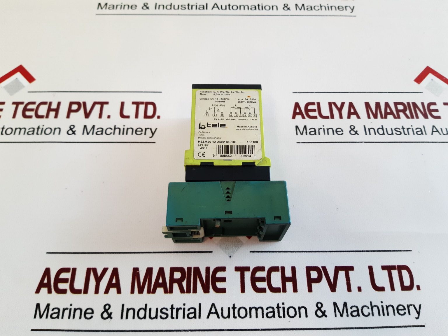 TELE K3ZM20 MULTIFUNCTION TIMER RELAY - Aeliya Marine