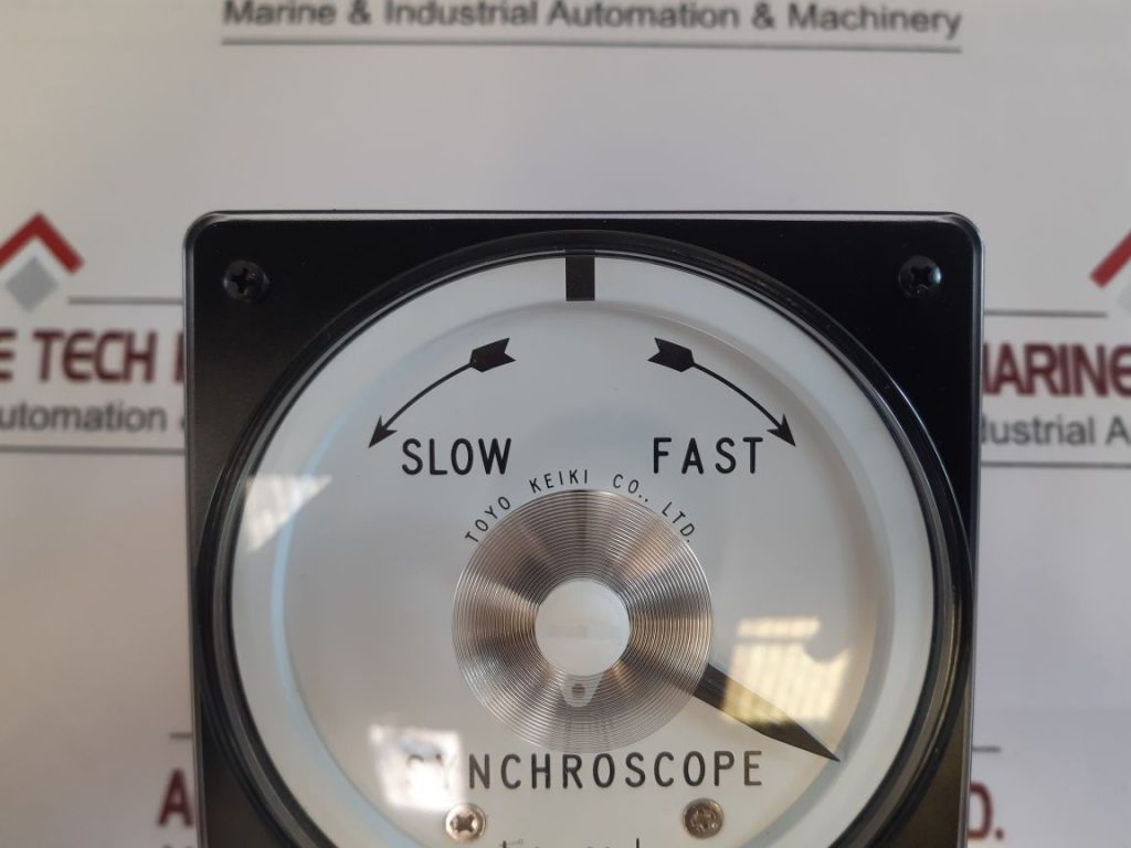 TOYO KEIKI LVF-IIN SYNCHROSCOPE SYNCROMETER INDICATOR - Aeliya Marine