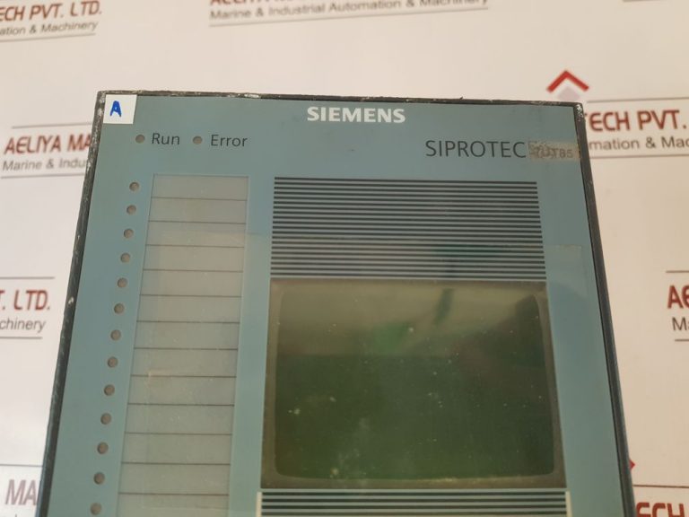 Siemens Siprotec 7ut85 Relay - Aeliya Marine