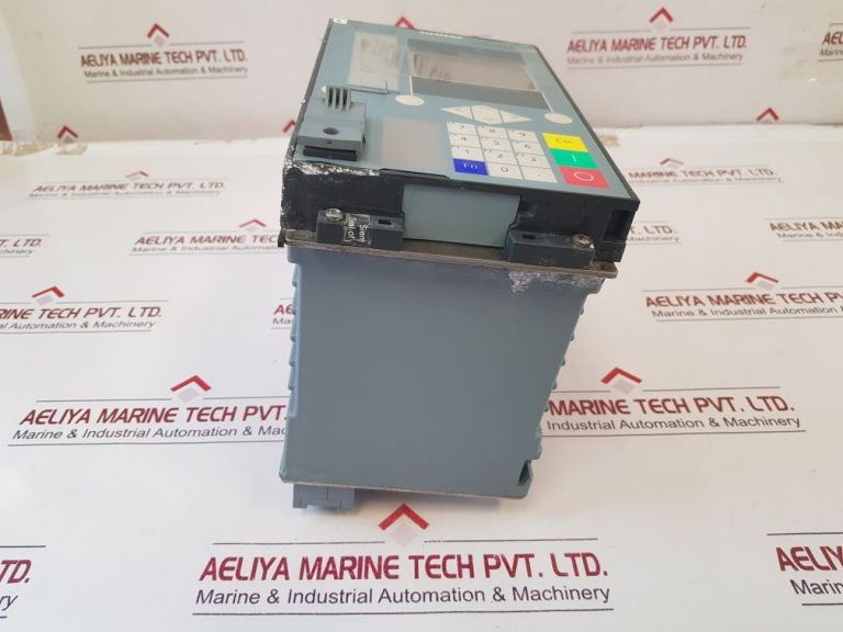 Siemens Siprotec 7ut85 Relay - Aeliya Marine