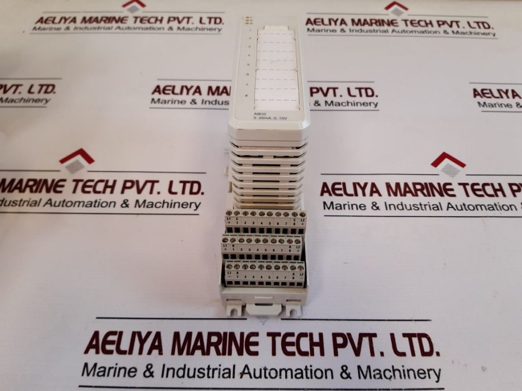 Abb Ai810 Analog Input Module 3bse008516r1 - Aeliya Marine