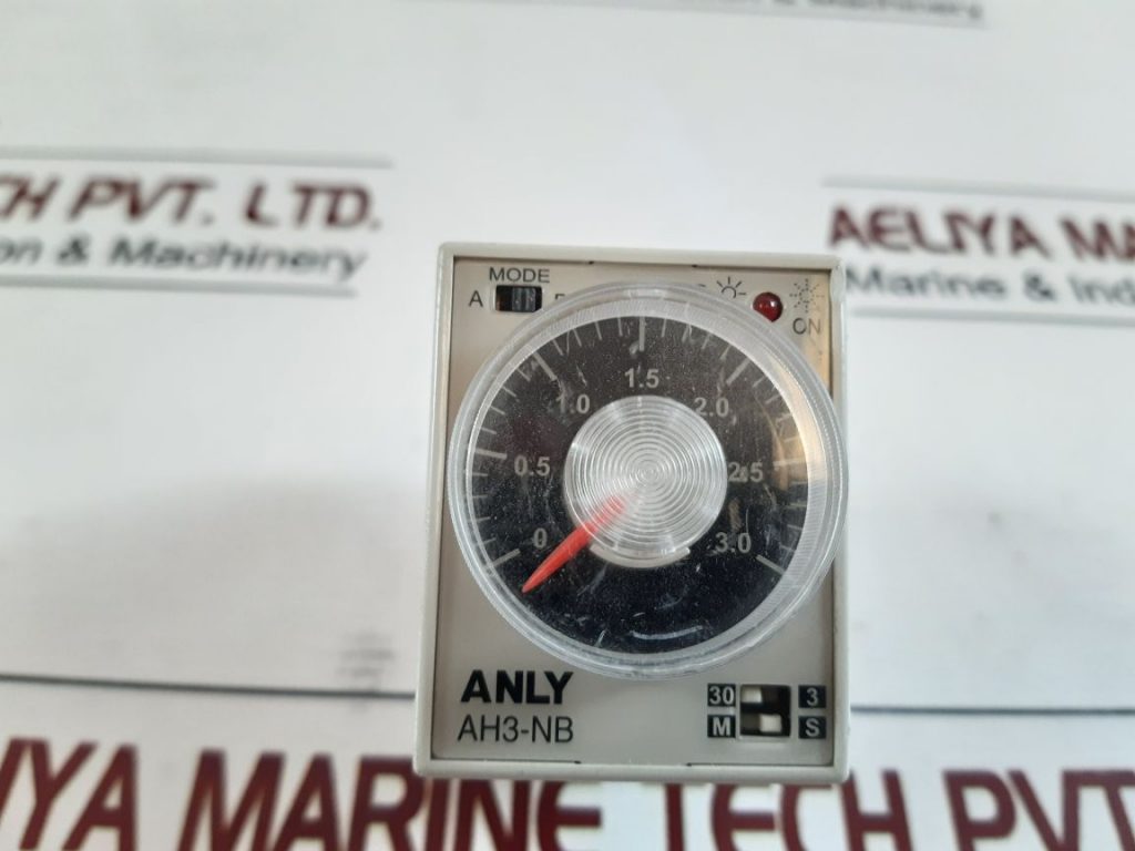 Anly Ah3-nb Multi Range Timer Relay 0 To 3.0 - Aeliya Marine