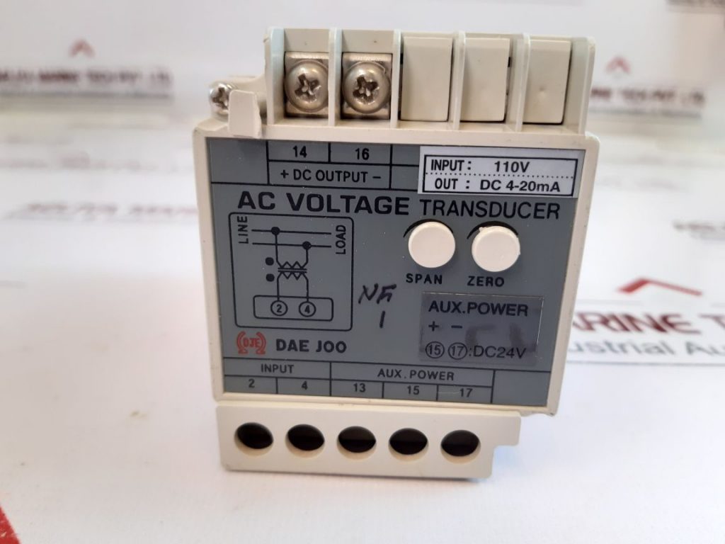 Dae Joo Dt-1v-a1ad Ac Voltage Transducer - Aeliya Marine