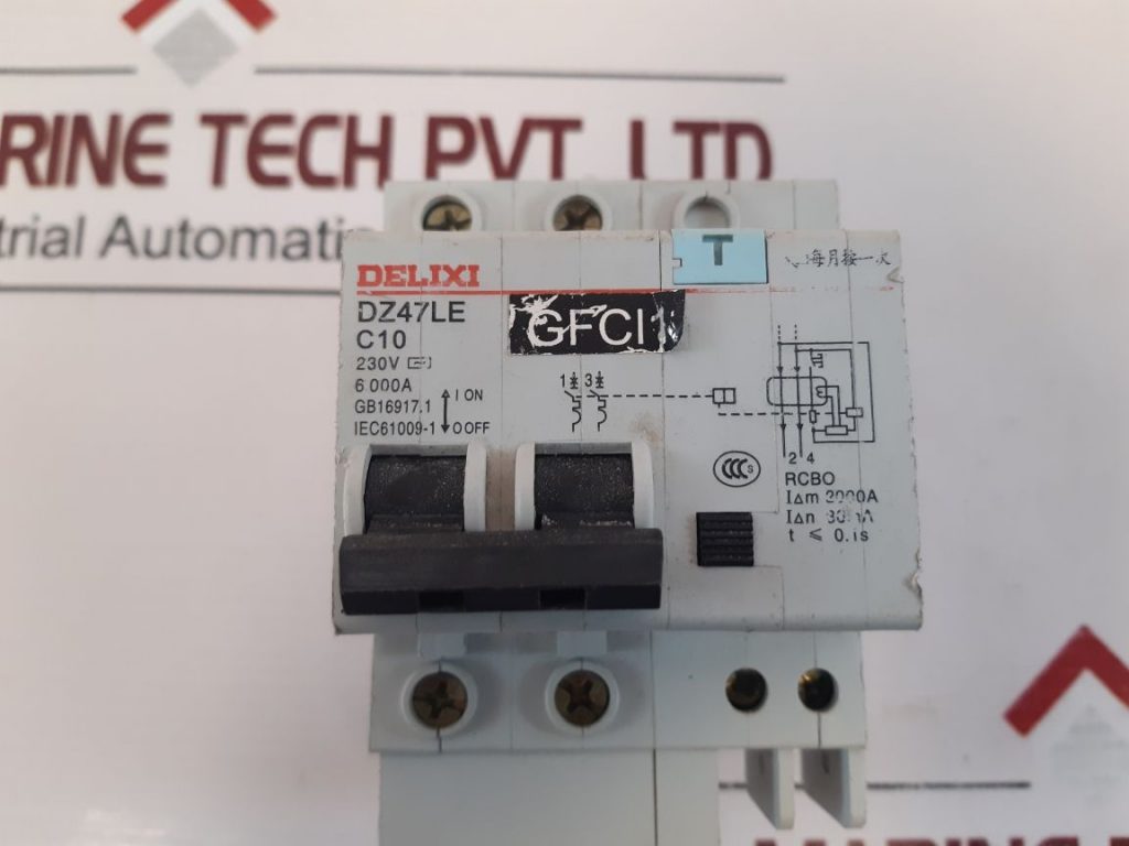 Delixi Dz47le Earth Leakage Circuit Breaker - Aeliya Marine