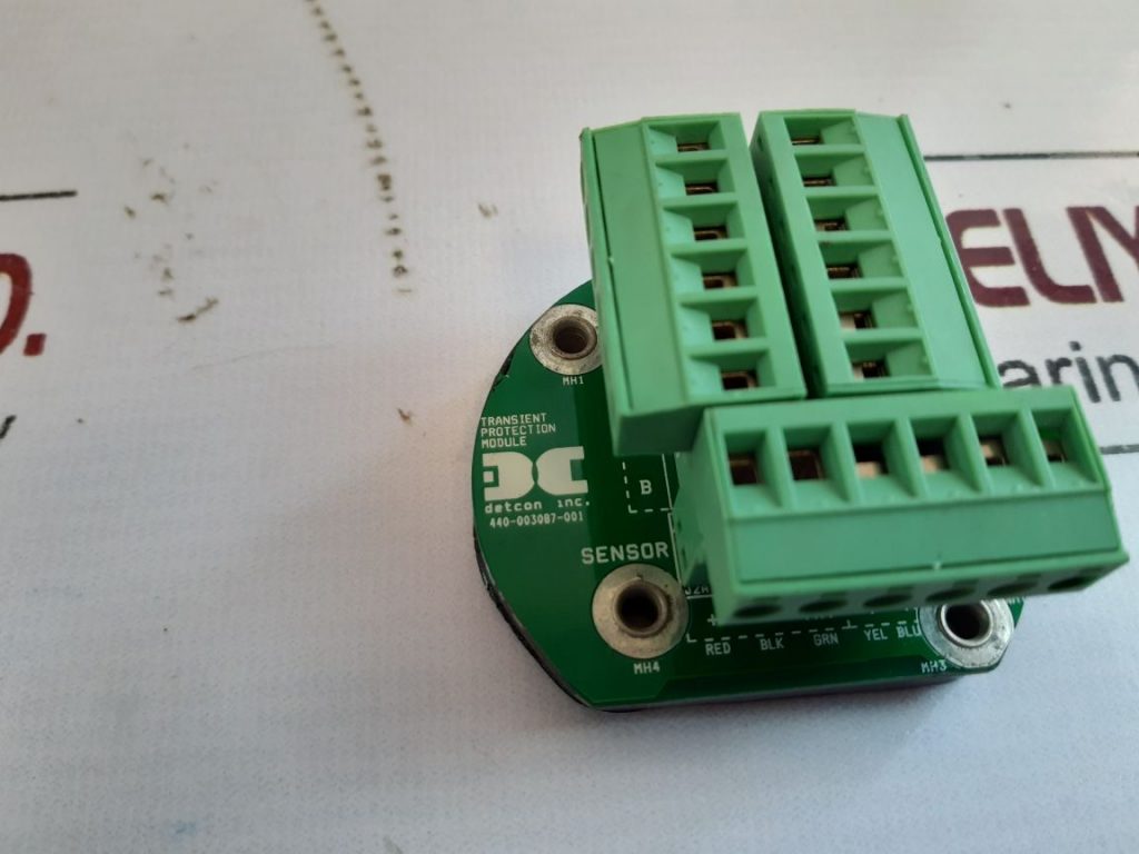 Detcon 440-003087-001 Transient Protection Module - Aeliya Marine