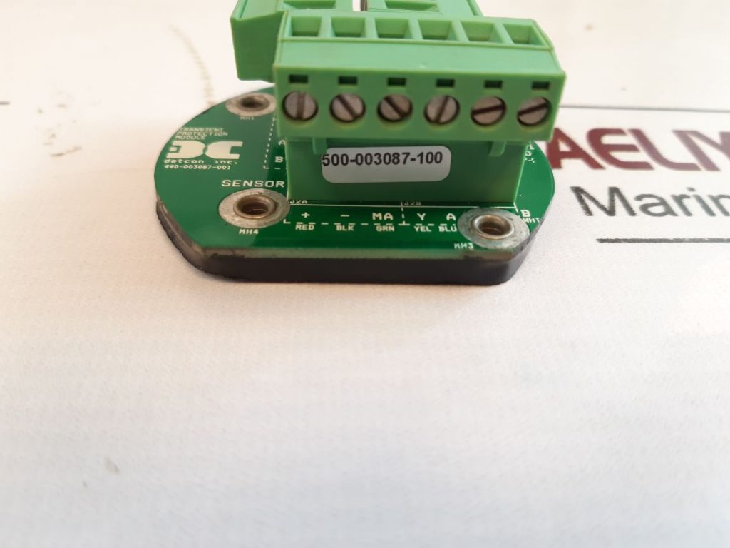 Detcon 440-003087-001 Transient Protection Module - Aeliya Marine