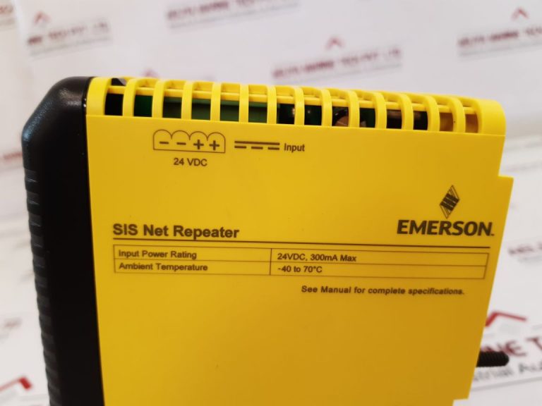 Emerson Deltav Kj2221x1-ba1 Sis Net Repeater 12p3232x132 - Aeliya Marine