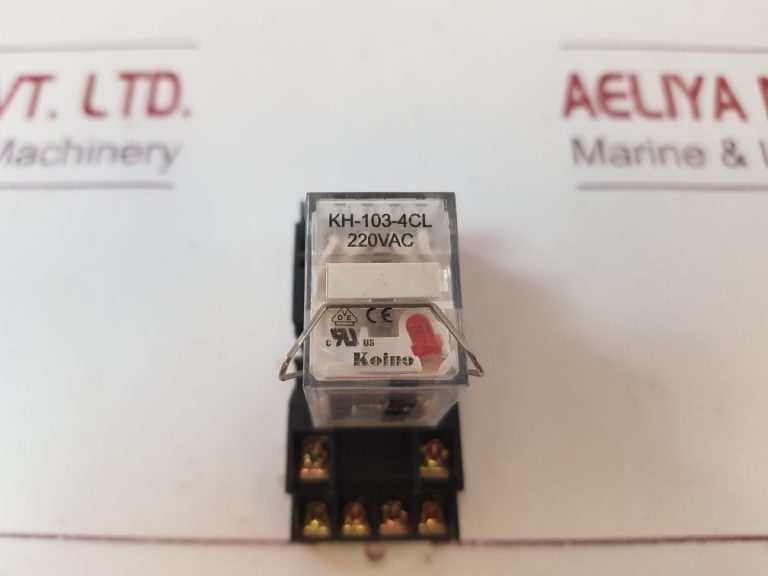 Koino Kh-103-4cl Relay With Base 24vdc - Aeliya Marine