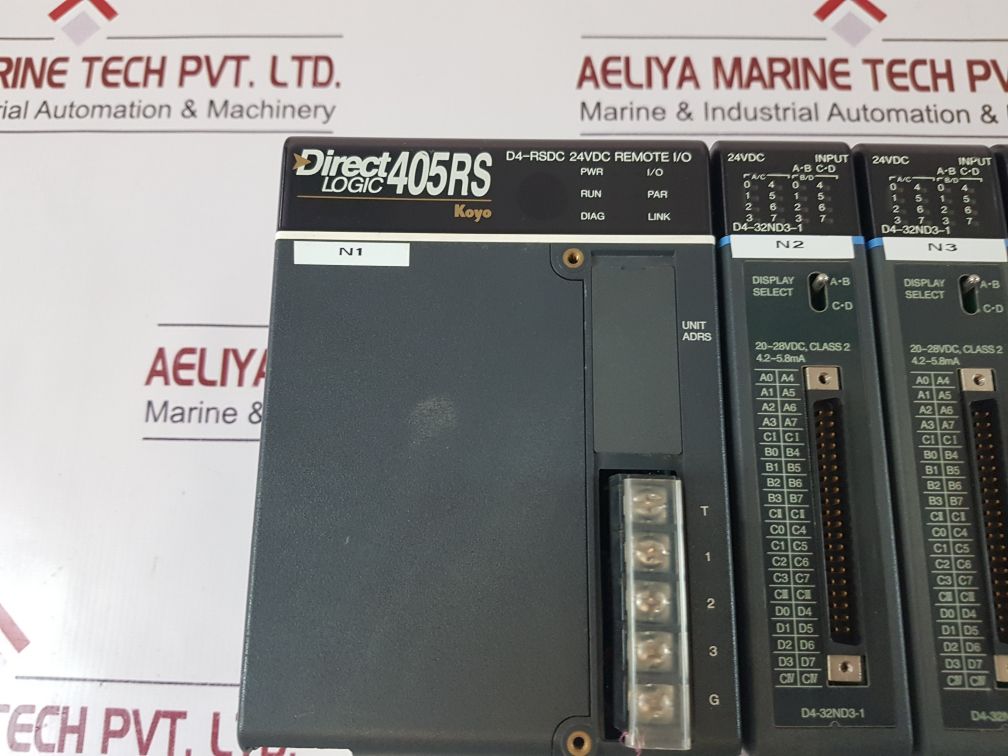 Koyo Direct Logic 405rs ,d4-rsdc, D4–32nd3-1, D4-32td2,d4-32td2 Rack ...