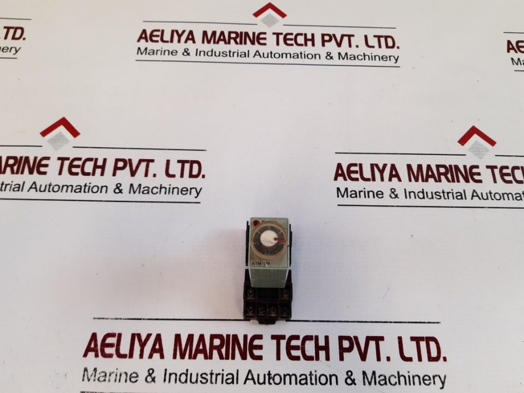Kun Hung Ktm-1m Timing Relay With Base 0 To 30 Sec - Aeliya Marine