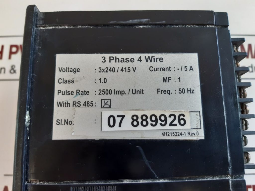 Larsen & Toubro Quasar 4h215324-1 Intelligent Panel Meter - Aeliya Marine