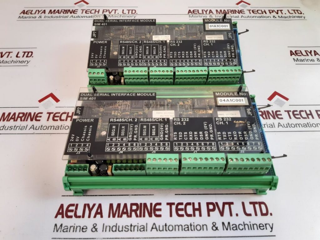 Lyngso Marine Sim 401 Dual Serial Interface Module – Aeliya Marine Tech