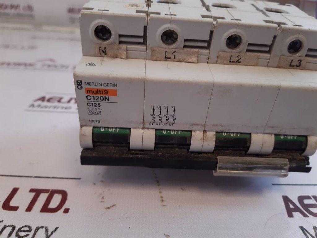 Merlin Gerin C120n Circuit Breaker - Aeliya Marine