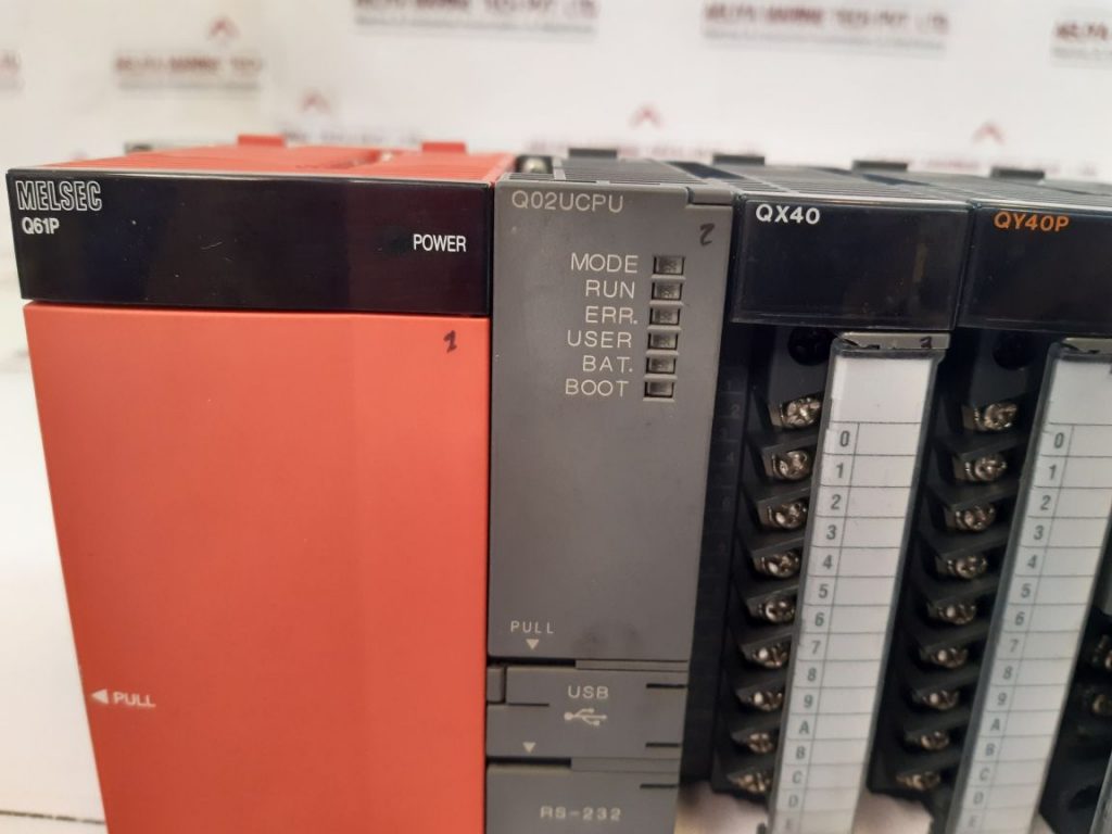 Mitsubishi Melsec-q / Q02ucpu / Qx40 / Qy40p / Qj61bt11n / Qj71br11 Power Supply Unit - Aeliya ...