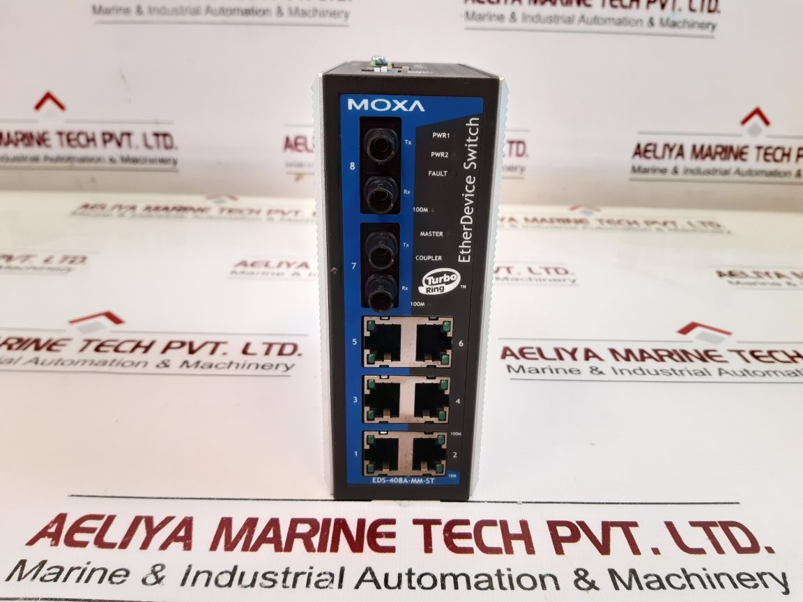 Moxa Eds-408a-mm-st-t Etherdevice Switch - Aeliya Marine
