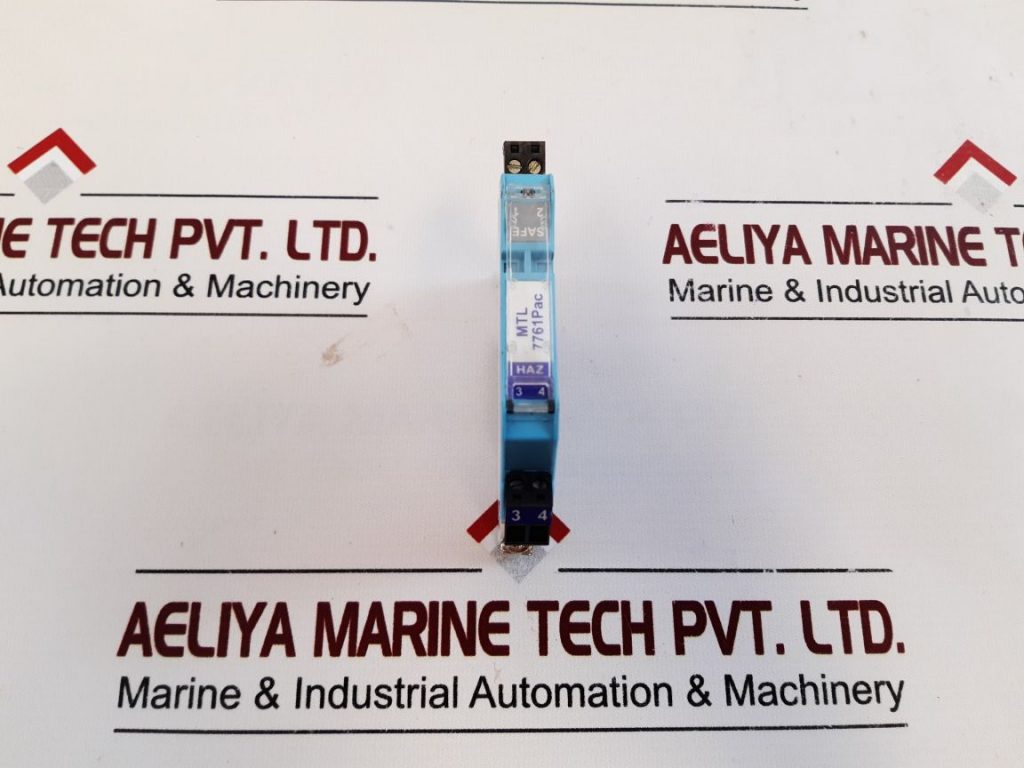 Mtl Instruments Mtl7761pac Shunt-diode Safety Barrier Relay - Aeliya Marine