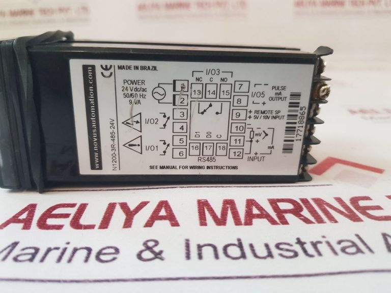 Novus N1200-3r-485-24v Temperature And Process Controller - Aeliya Marine