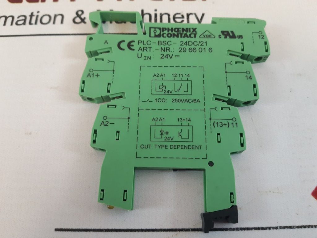 Phoenix Contact 2966016 Relay Base - Aeliya Marine