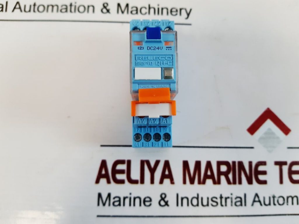 Releco Qr-c Relay With Socket - Aeliya Marine