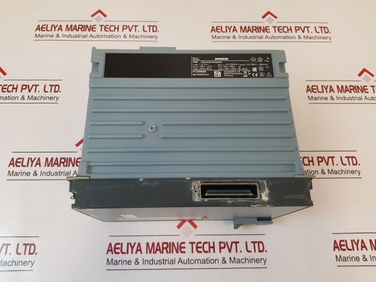 Siemens 7sj85 Overcurrent Protection - Aeliya Marine