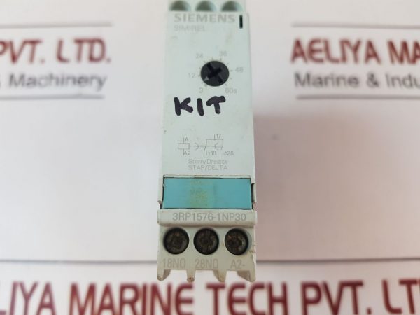 Siemens 3rp1576-1np30 Solid State Timer Relay - Aeliya Marine