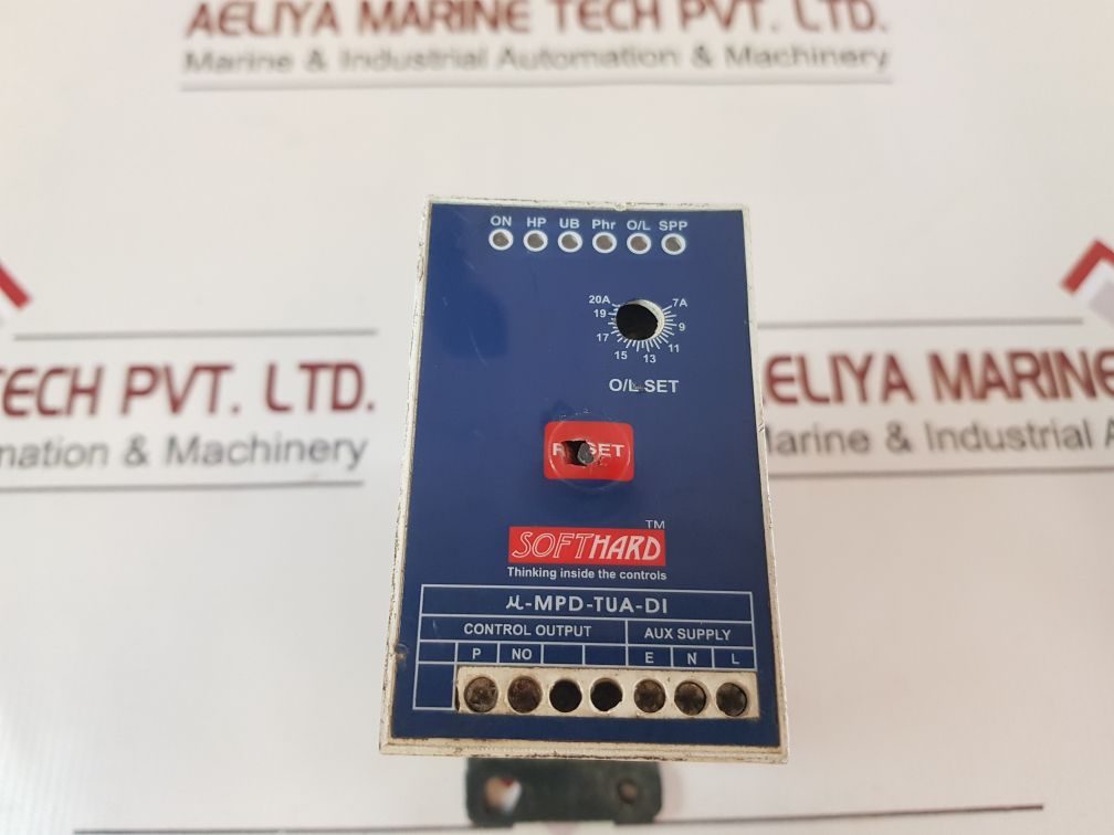 Softhard µ-mpd-tua-di Motor Protection Unit - Aeliya Marine