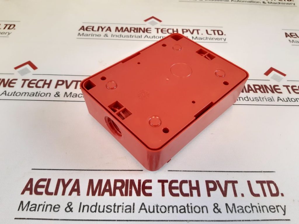 Sb-i/o Fire Alarm Red Indoor/outdoor Polycarbonate Surface Mount Back ...