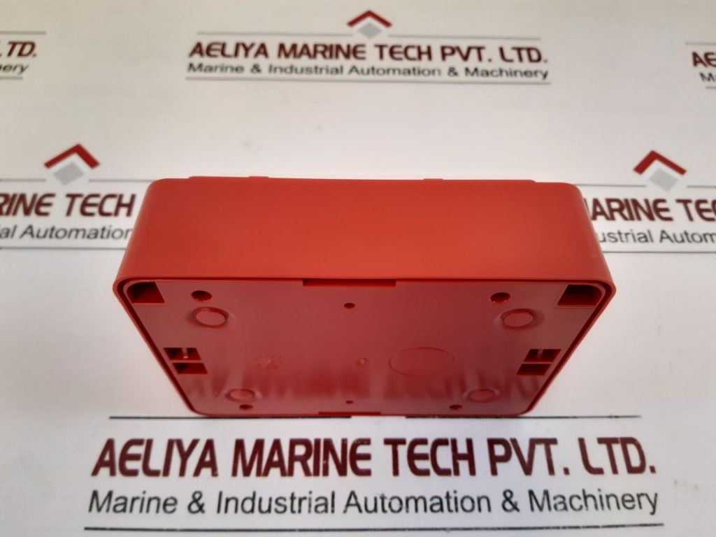 Sb-i/o Fire Alarm Red Indoor/outdoor Polycarbonate Surface Mount Back ...