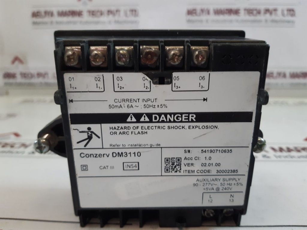 Schneider Electric Conzerv Dm3110 Ampere Meter - Aeliya Marine