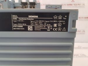 Siemens Siprotec 7ut85 Transformer Protection Relay - Aeliya Marine