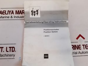 Stahl 8070/1-2-ar Position Switch Ip65 - Aeliya Marine