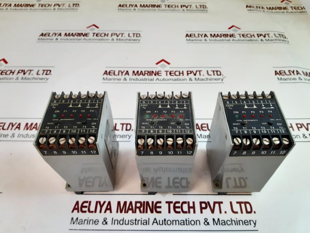 Vetal Instruments Tpu-04 A Thermistor Motor Protection Unit - Aeliya Marine