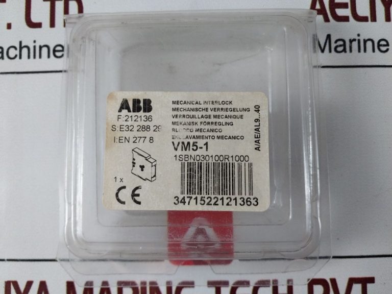 Abb Vm5-1 Mechanical Interlock - Aeliya Marine