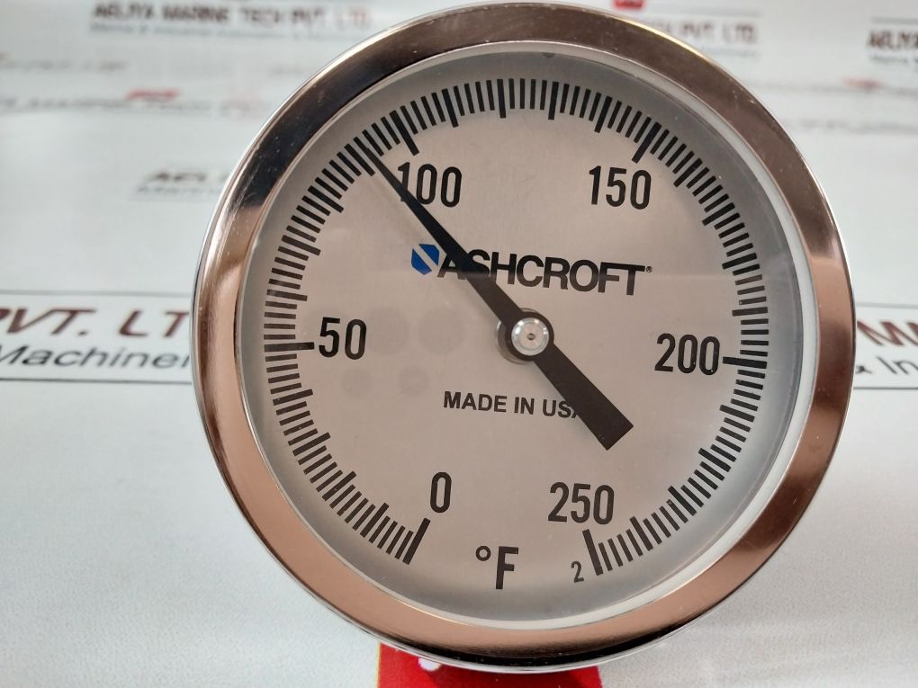Ashcroft 0-250°f Temperature Gauge 0-250°f - Aeliya Marine