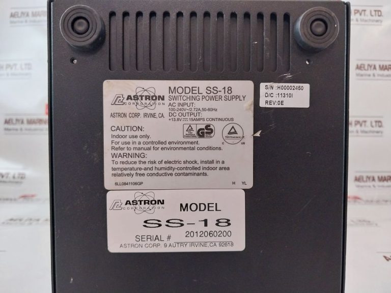 Astron Ss-18 Switching Power Supply - Aeliya Marine