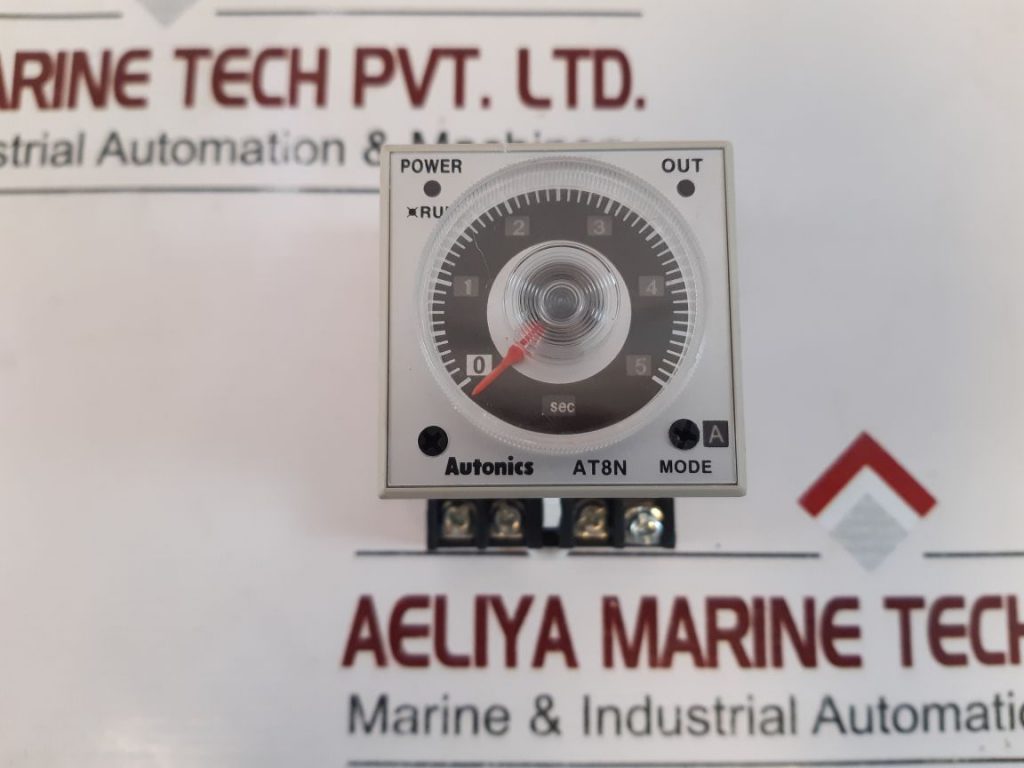 Autonics At8n Timer With Base 0 To 5 Sec - Aeliya Marine