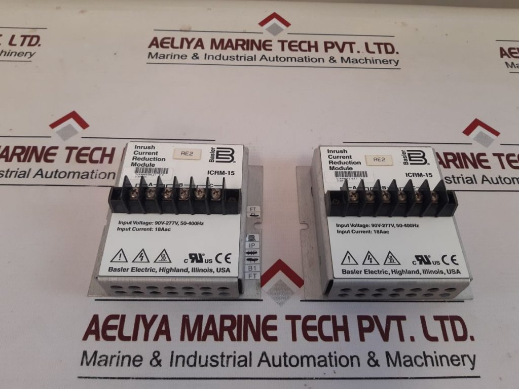 Basler Electric Icrm-15 Inrush Current Reduction Module - Aeliya Marine