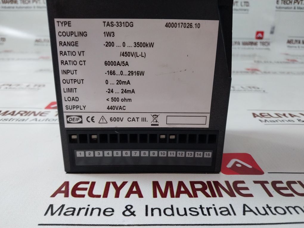 Deif Tas-331dg Selectable Transducer - Aeliya Marine
